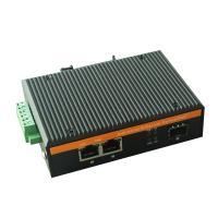 China 10/100M 1 fiber port+2 RJ45 ports Industrial POE Switch for sale