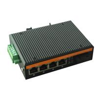China 10/100M 1 fiber port+4 RJ45 ports Industrial POE Switch for sale