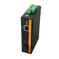 China 10/100M 1 fiber port+1 RJ45 port Industrial POE Switch for sale