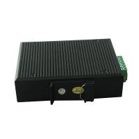 China 10/100M 1 fiber port+1 RJ45 port Industrial POE Switch for sale