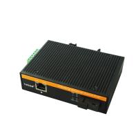 China 10/100M 1 fiber port+1 RJ45 port Industrial POE Switch for sale
