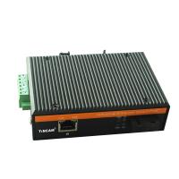 China 10/100M 1 fiber port+1 RJ45 port Industrial POE Switch for sale