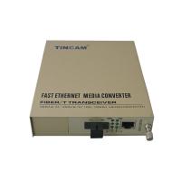 China 10/100/1000M single mode single fiber  Plug-in Card Type Built-in power supply Fiber Media Converter for sale