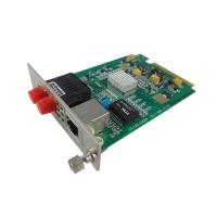 China TiNCAM 10/100/1000M single mode dual fiber 1310nm 20km SC ST FC Fiber Media Converter Card Type for sale