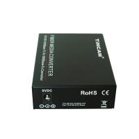 China 10/100/1000M single mode single fiber External power supply Fiber Media Converter for sale