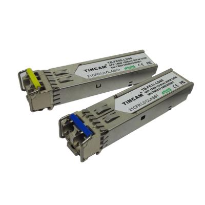 China 155M  SFP Module  single mode dual fiber 80km for sale