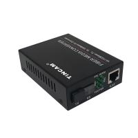 China 10/100Mbps Fast Ethernet BiDi Single Mode Single Fiber Media Converter 1 SC Fiber + 1 RJ45 Port 25km 1310/1550nm External Power Adapter TNC-ME1312E-S20AB for sale
