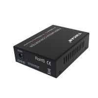 China 10/100Mbps Fast Ethernet BiDi Single Mode Single Fiber Media Converter 1 SC Fiber + 1 RJ45 Port 25km 1310/1550nm External Power Adapter TNC-ME1312E-S20AB for sale
