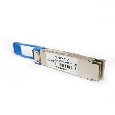China 40G QSFP+ LR4 Optical Transceiver Module Single Mode LC Duplex 10km 1310nm TBC-QSFP+40G-LR4 for sale