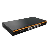 China 26 Port Gigabit Ethernet Switch 24 x Gigabit RJ45 Ports + 2 x Gigabit Uplink Ports 1U Rack Mount Unmanaged Network Switch TBC-S5024U-2G for sale