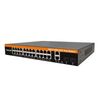 China 24 Port Gigabit PoE Switch 28-Port Ethernet Switch with 24 PoE+ Ports 2 Gigabit RJ45 Uplink 2 Gigabit SFP Slots IEEE 802.3af/at 200W Rackmount TBC-PS5124N-4PF for sale