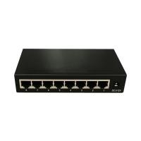 China 8 Port 10/100Mbps Fast Ethernet Switch Unmanaged Desktop Network Switch Metal Housing Plug and Play TBC-S4008E for sale