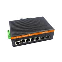China Industrial Managed Gigabit Ethernet Switch 2 SFP Fiber Ports 4 Gigabit RJ45 Ports WEB SNMP VLAN ERPS DIN Rail Dual DC12-52V TBC-GFM2904-2SFP for sale