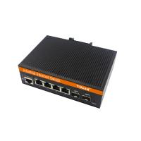 China Industrial Managed Gigabit Ethernet Switch 2 SFP Fiber Ports 4 Gigabit RJ45 Ports WEB SNMP VLAN ERPS DIN Rail Dual DC12-52V TBC-GFM2904-2SFP for sale