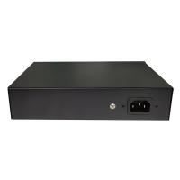 China 8 Port Fast Ethernet PoE Switch 6 PoE Ports 2 Uplink Ports 10/100Mbps Unmanaged IEEE 802.3af/at 250m Extend Metal Case 65W TBC-PS4308N for sale