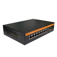 China 10 Port Fast Ethernet PoE Switch 8 PoE Ports 2 Uplink Ports 250m Extend VLAN IEEE 802.3af/at 120W Unmanaged Metal Network Switch TBC-PS4310N for sale