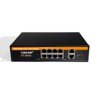 China 11 Port Gigabit BT PoE Switch 8 PoE++ Ports 2 RJ45 Uplink 1 SFP Uplink IEEE 802.3af at bt AI Watchdog VLAN 250m Extend 120W TBC-PSD5111N12-3PF for sale