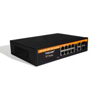 China 12 Port Gigabit AI Smart PoE Switch 8 PoE+ Ports 4 BT 60W PoE++ Ports 2 RJ45 Uplink 2 SFP IEEE 802.3af at bt Unmanaged 120W TBC-PSD5112N12-4PF for sale
