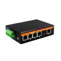 China 5-Port Industrial Gigabit Ethernet & PoE Switch DIN-Rail, Dual Power DC 12–52V, -40°C to 85°C TBC-GF2505 / TBC-GFP2505 for sale