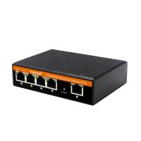 China 5-Port Industrial Gigabit Ethernet & PoE Switch DIN-Rail, Dual Power DC 12–52V, -40°C to 85°C TBC-GF2505 / TBC-GFP2505 for sale