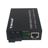 China Gigabit Fiber Media Converter 1G 1-Port RJ45 to SC Single-Mode Single-Fiber 20km 1310/1550nm AC 220V TNC-ME1612E-S20AB for sale