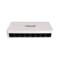 China 8-Port Gigabit Ethernet Switch Unmanaged Plug & Play Network Switch 10/100/1000Mbps RJ45 Desktop Plastic Housing External 5V Power Adapter TBC-S5008ES for sale