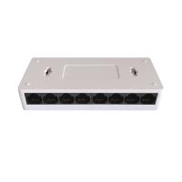 China 8-Port Gigabit Ethernet Switch Unmanaged Plug & Play Network Switch 10/100/1000Mbps RJ45 Desktop Plastic Housing External 5V Power Adapter TBC-S5008ES for sale