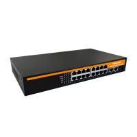 China 19 Port Passive PoE Switch with 16 Fast Ethernet Non-Standard PoE Ports 2 Gigabit Uplink Ports 1 Gigabit SFP Port 150W 200W 300W 24V 250m Long Range TBC-FP4216N-3PF-V for sale