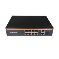 China 11 Port Fast Ethernet Passive PoE Switch with 8 Non-Standard PoE Ports 2 Gigabit Uplink Ports 1 Gigabit SFP Port 120W 24V 250m Long Range TBC-FP4211N-3PFX for sale