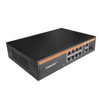 China 11 Port Fast Ethernet Passive PoE Switch with 8 Non-Standard PoE Ports 2 Gigabit Uplink Ports 1 Gigabit SFP Port 120W 24V 250m Long Range TBC-FP4211N-3PFX for sale