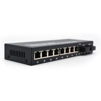 China TiNCAM Factory Fast Ethernet PoE Switches with 8 10/100Mbps Adaptive RJ45 Ports and 2 155Mbps SC Fiber Port  Fiber Media Converter IEEE 802.3af/at 20km SM 1310nm SC 65W TBC-PSF4328E-2S20AB for sale