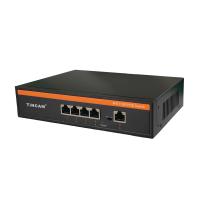 China TiNCAM 5 Port Gigabit PoE Switch 4 PoE Ports 65W for IP Camera CCTV Surveillance TBC-4PS4505N for sale