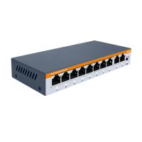 China TiNCAM 8-Port Gigabit PoE Switch with 2 Gigabit Uplink Ports IEEE 802.3af/at 30W per Port VLAN 120W External Power Adapter TBC-PS5110E for sale