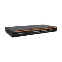 China 24 Port Gigabit PoE Switch 28-Port Ethernet Switch with 24 PoE+ Ports 2 Gigabit RJ45 Uplink 2 Gigabit SFP Slots IEEE 802.3af/at 300W or 400W 1U Rack Mount TBC-PSL5124U-4PF for sale