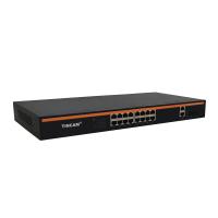 China 20 Port Gigabit PoE Switch Ethernet Switch with 16 PoE+ Ports 2 Gigabit RJ45 Uplink 2 Gigabit SFP Slots IEEE 802.3af/at 200W or 300W 1U Rack Mount TBC-PSL5116U20-4PF for sale