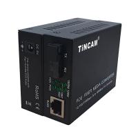 China TiNCAM Gigabit PoE+ Fiber Media Converter 20km Single-Mode Single Fiber SC 48W PoE Power Supply 1000Mbps Ethernet to Fiber for IP Cameras WiFi APs & CCTV Networks – TBC-PSF5101E-S20A for sale