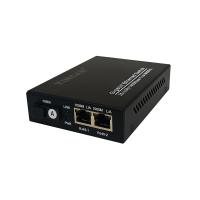 China TiNCAM Gigabit 2-Port PoE+ Fiber Switch, 20km Single-Mode Single-Fiber SC External power adapter 48W 1000Mbps for IP Cameras WiFi APs & CCTV Networks – TBC-PSF5102E-S20A for sale