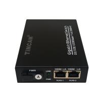 China TiNCAM Gigabit 2-Port PoE+ Fiber Switch, 20km Single-Mode Single-Fiber SC External power adapter 48W 1000Mbps for IP Cameras WiFi APs & CCTV Networks – TBC-PSF5102E-S20A for sale