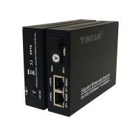 China TiNCAM Gigabit 2-Port PoE+ Fiber Switch, 20km Single-Mode Single-Fiber SC External power adapter 48W 1000Mbps for IP Cameras WiFi APs & CCTV Networks – TBC-PSF5102E-S20A for sale