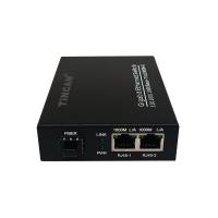 China TiNCAM Gigabit 2-Port PoE+ Fiber Switch with SFP Port 48W PoE Power Supply 1000Mbps Ethernet to Fiber for IP Cameras WiFi APs & CCTV Networks – TBC-PS5102E-1SFP for sale