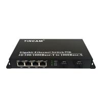 China TiNCAM Factory OEM Gigabit 4-Port PoE+ Fiber Switch with 2 SFP Port Power Supply 65W 1000Mbps Ethernet to Fiber for IP Cameras WiFi APs & CCTV Networks – TBC-PS5104E-2SFP for sale