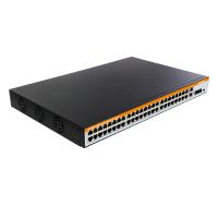 China TiNCAM Factory OEM 52-Port Gigabit PoE+ Fiber Switch, 48-Port PoE, 2 Gigabit RJ45 & 2 SFP Ports, 700W PoE Budget, VLAN, 104Gbps Switching Capacity for CCTV, IP Cameras & WiFi APs – TBC-PS5148U-4PF for sale