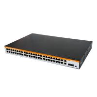 China TiNCAM Factory OEM 52-Port Gigabit PoE+ Fiber Switch, 48-Port PoE, 2 Gigabit RJ45 & 2 SFP Ports, 700W PoE Budget, VLAN, 104Gbps Switching Capacity for CCTV, IP Cameras & WiFi APs – TBC-PS5148U-4PF for sale