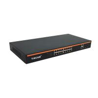 China TiNCAM 20 Port Gigabit Ethernet Switch 16 x Gigabit RJ45 Ports + 2 x Gigabit Uplink Ports + 2 x Gigabit SFP Ports 1U Rack-Mount Unmanaged 10/100/1000Mbps Network Switch TBC-SL5116U-4PF for sale