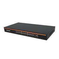 China TiNCAM 28 Port Gigabit Ethernet Switch 24 x Gigabit RJ45 Ports + 2 x Gigabit Uplink Ports + 2 x Gigabit SFP Ports 1U Rack-Mount Unmanaged 10/100/1000Mbps Network Switch TBC-SL5124U-4PF for sale