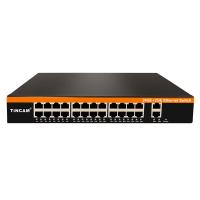 China TiNCAM 26 Port Gigabit Ethernet Switch 24 x Gigabit RJ45 Ports + 2 x Gigabit Uplink Ports Desktop/Rack-Mountable Unmanaged 10/100/1000Mbps Network Switch TBC-S5024N-2G for sale