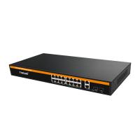 China TiNCAM 20 Port Gigabit Ethernet Switch 16 x Gigabit RJ45 Ports + 2 x Gigabit Uplink Ports + 2 x Gigabit SFP Ports 1U Rack-Mount Unmanaged 10/100/1000Mbps Network Switch TBC-S5116U-4PF for sale