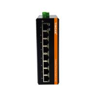 China TiNCAM 8 Port Industrial Ethernet Switch & PoE Switch 100Mbps Unmanaged DIN Rail Mount Wide Voltage DC12-57V -40°C to 85°C TBC-GFS2308/TBC-GFPS2308 for sale