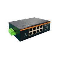 China TiNCAM 9 Port Industrial Ethernet Switch & PoE Switch 100Mbps Unmanaged DIN Rail Mount Wide Voltage DC12-57V -40°C to 80°C TBC-GFS2309/TBC-GFPS2309 for sale