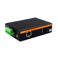 China TiNCAM 10/100M 1 fiber port+1 RJ45 ports  Industrial Ethernet Switch & PoE Switch 100Mbps Unmanaged DIN Rail Mount Wide Voltage DC12-57V -40°C to 85°C TBC-GF2311/TBC-GFP2311 for sale
